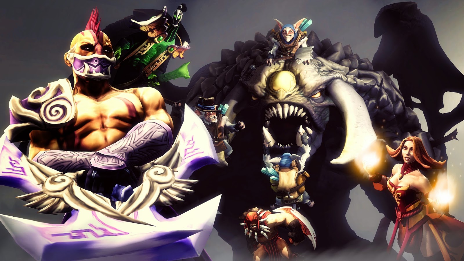 Dota 2 Wallpaper Anti Mage Dota 2 HD For Desktop - Dota 2 Wallpaper For ...