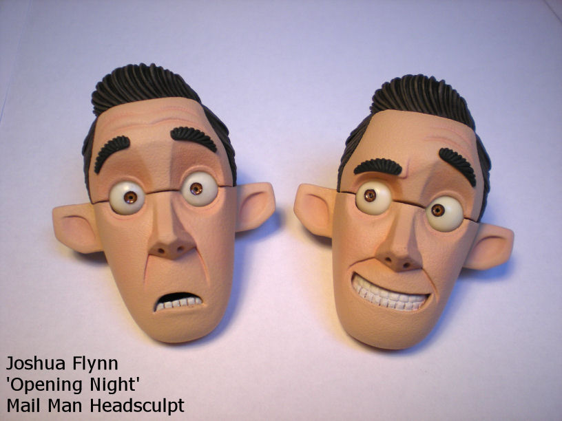 Joshua Flynn: Puppet Head Sculpt- Mail Man Part IV