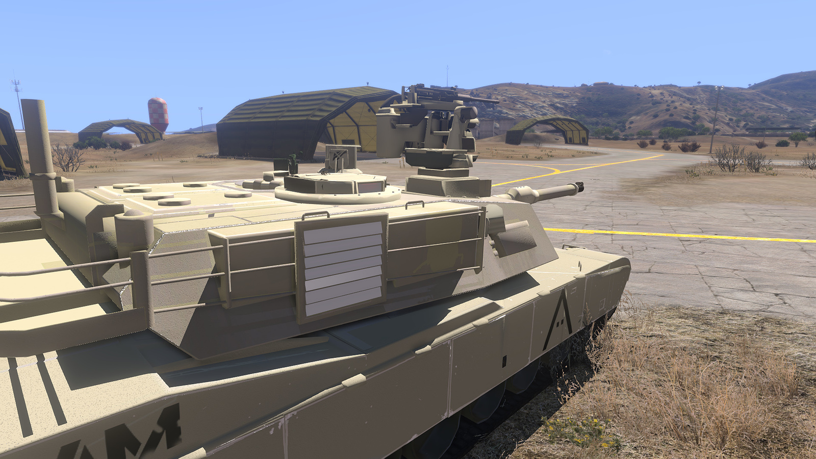 Arma 3 用内装付き戦車 MOD の M1 Abrams 主力戦車へ RWS を追加中 | 弱者の日記^^ - Arma 3 MODとアドオン紹介
