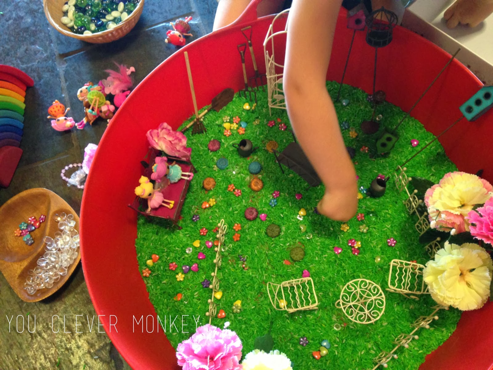 FAIRY GARDEN PLAY | you clever monkey