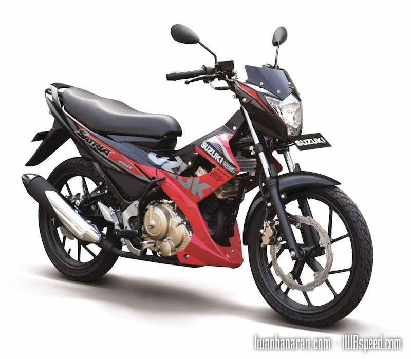 New Suzuki Satria FU 150 Euro 3 Rilis dengan 3 Varian | Motor Tuo