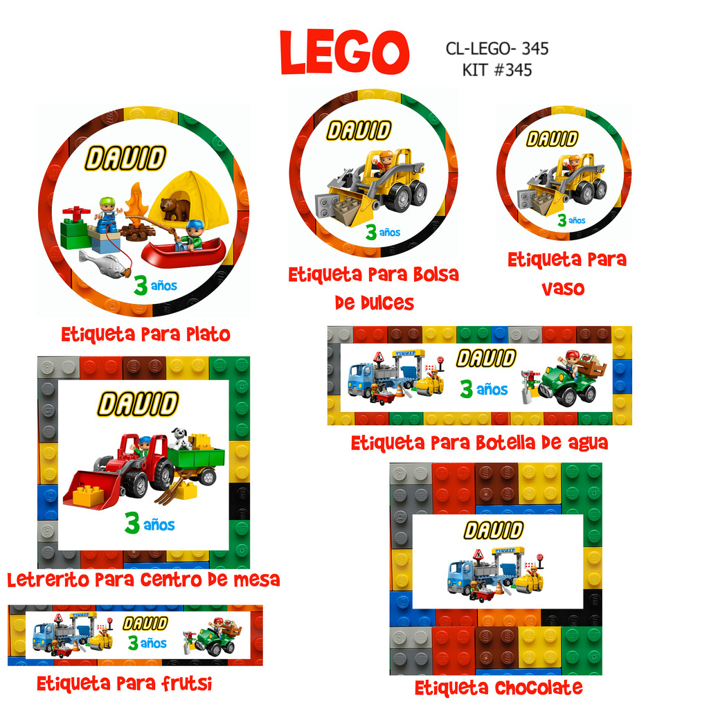 Edible Paper in Creatividades: LEGO