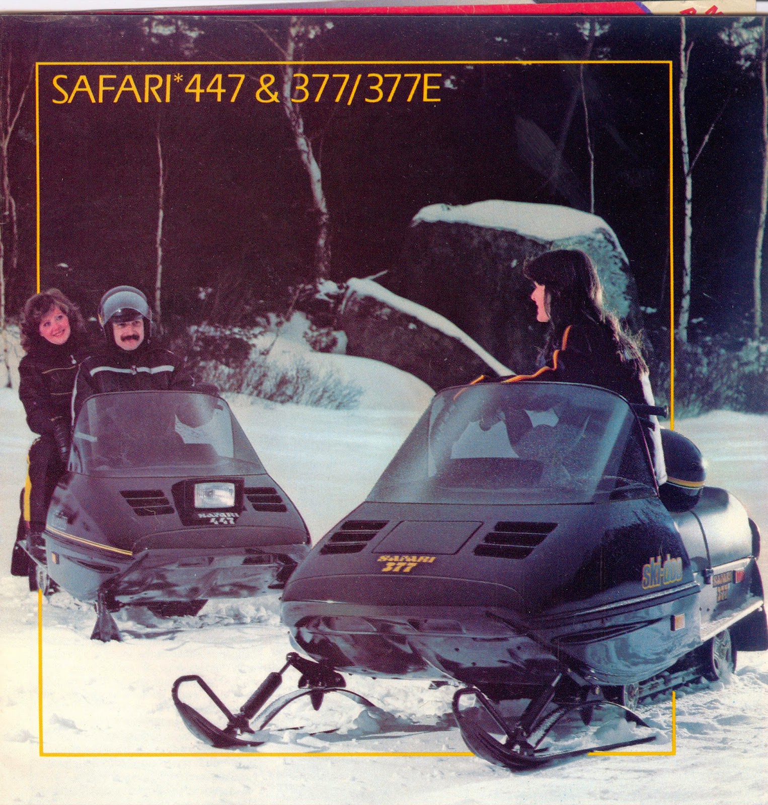 CLASSIC SNOWMOBILES OF THE PAST: 1984 SKIDOO SAFARI
