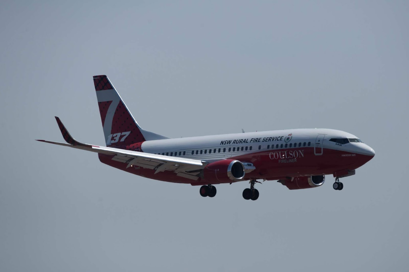 Central Queensland Plane Spotting: Coulson Aviation (USA) Boeing B737 ...