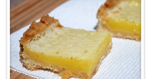 Ice Cream Before Dinner: Classic Lemon Bars