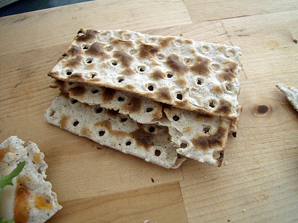 Dey cuisine: Toasts sur pain azyme sarrasin & épeautre