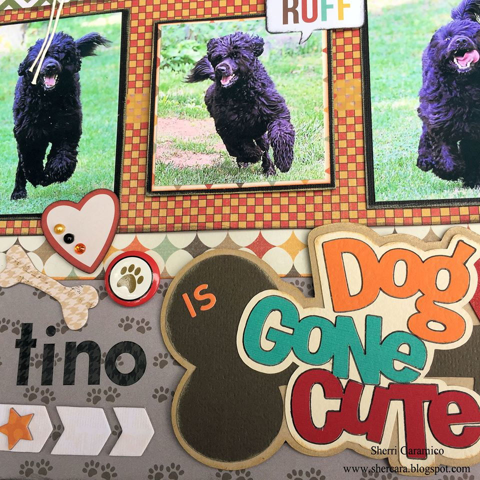 For the Love of Paper!: The Memory Nest's "MIM" #43 DOG GONE CUTE!