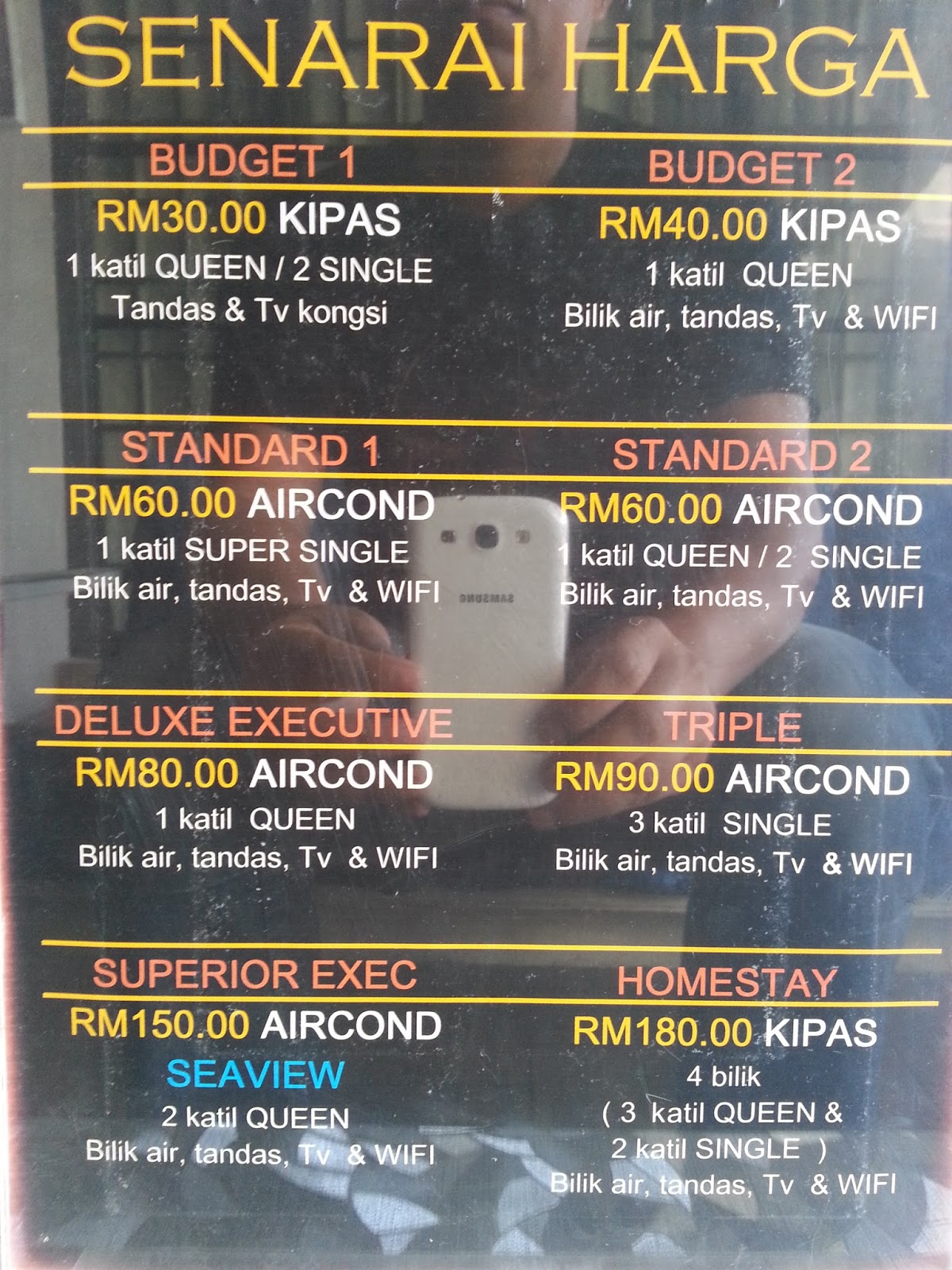 Diari Si Ketam Batu: ReVieW CHaLeT Su, MaRaNG 2015