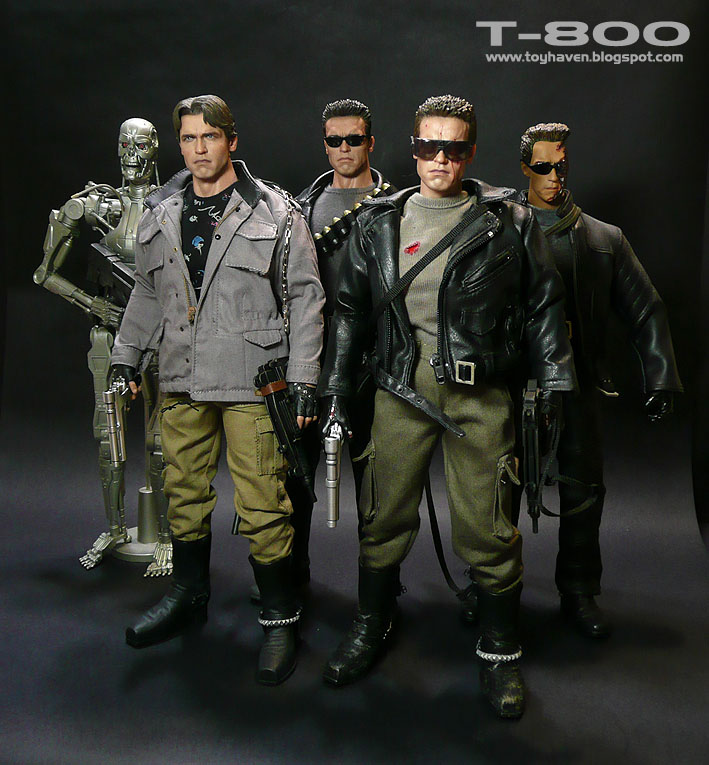 toyhaven: Hot Toys T-800 comparisons