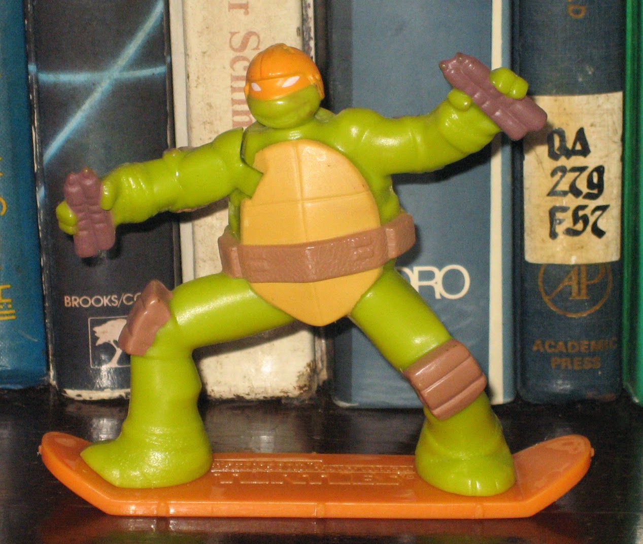 Percy's Fast Food Toy Stories : TMNT Orange 2013 - McD