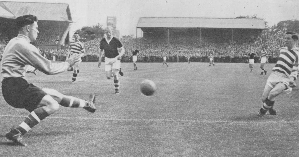 Old Scottish Football: Raith Rovers v Celtic 1959 Starks Park