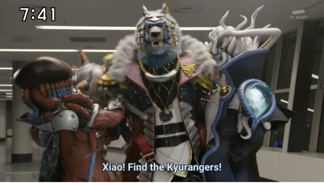 7 Thoughts on Uchuu Sentai Kyuuranger Episode 9: "Burn! Dragon Master"