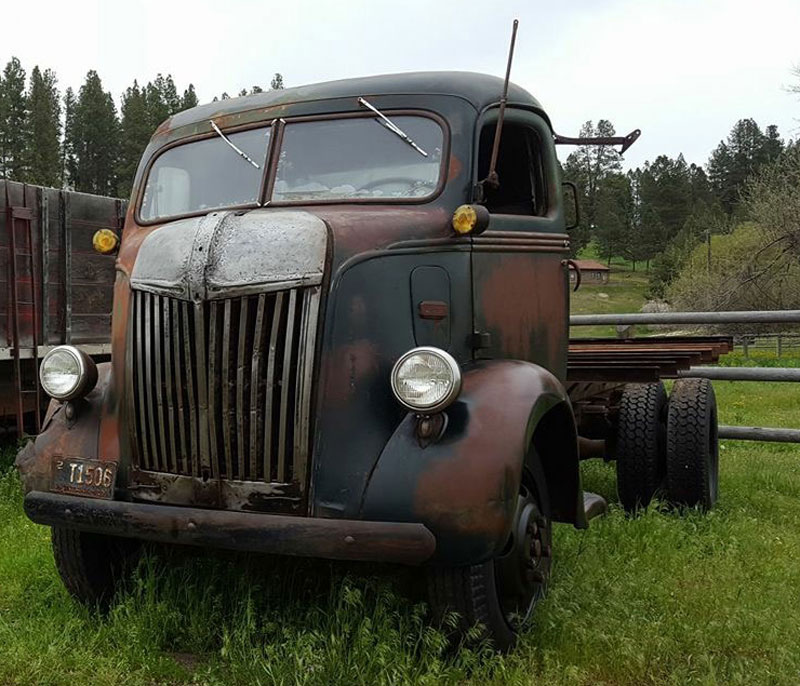 RodCityGarage: 1947 Ford COE Cabover Engine Truck