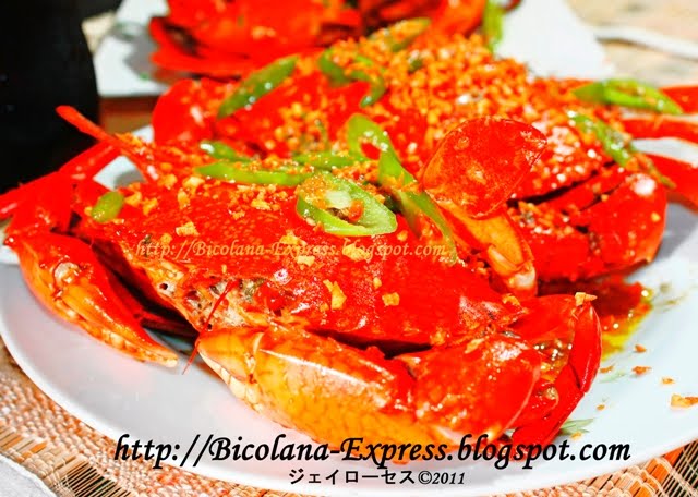 Bicolana Express: Alimango in Garlic and Butter