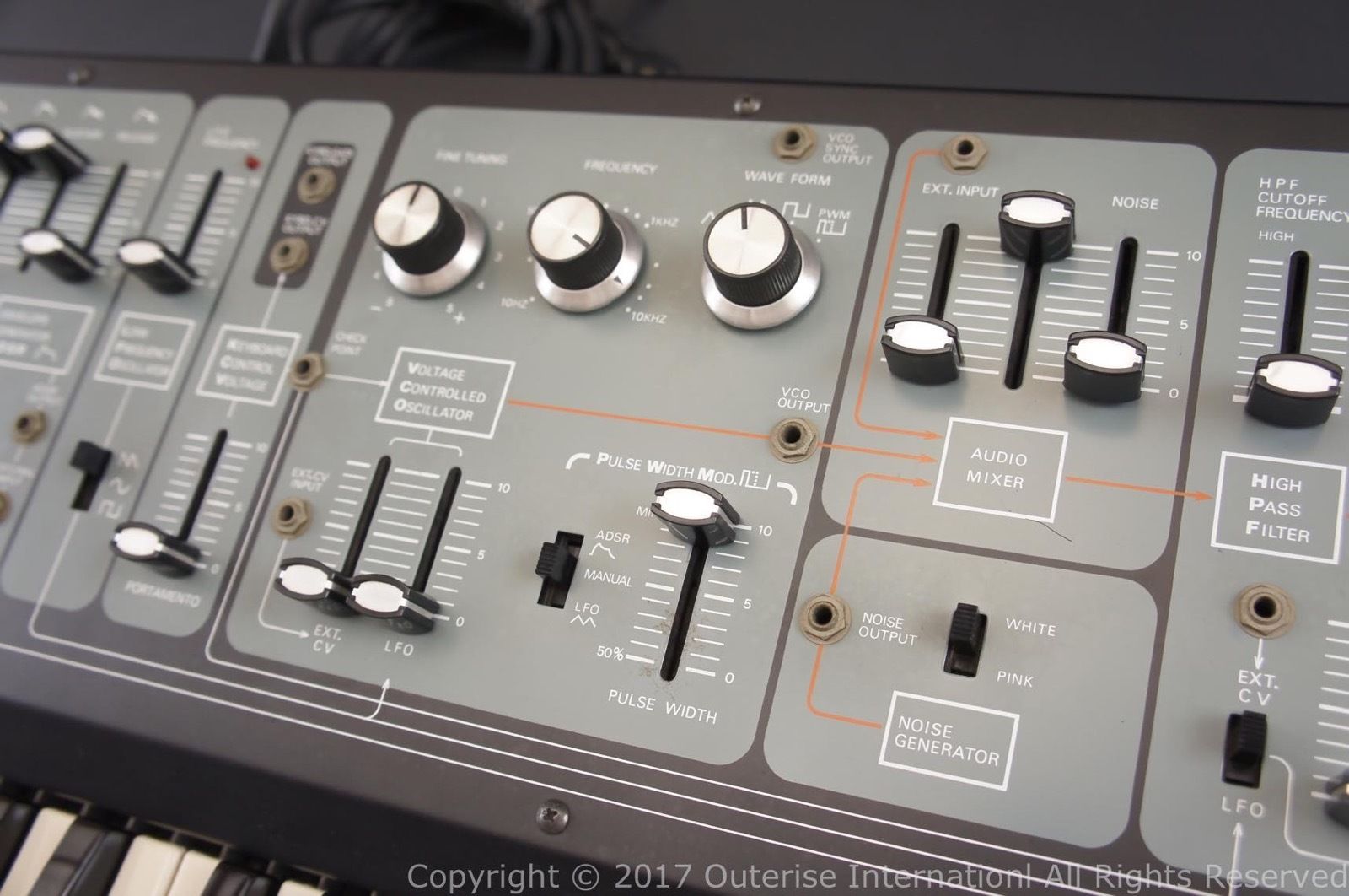 MATRIXSYNTH: Roland Vintage System-100 101 Keyboard