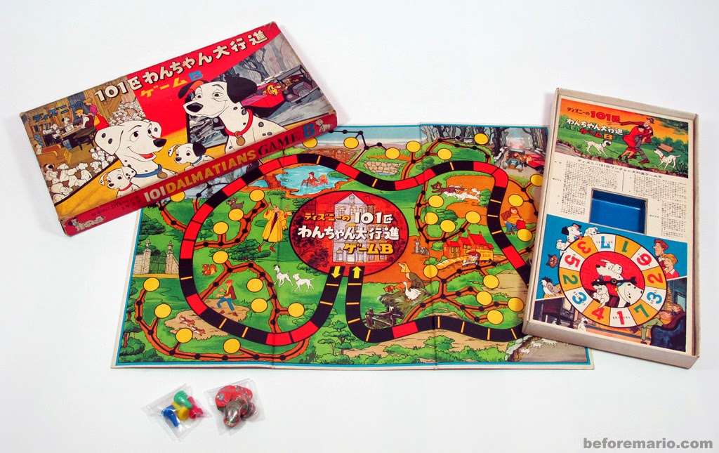 beforemario: Nintendo board games - part 4 - 101 Dalmatians Game