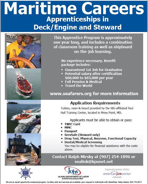 Maritime Career Training Opportunity - P.O.W. Report