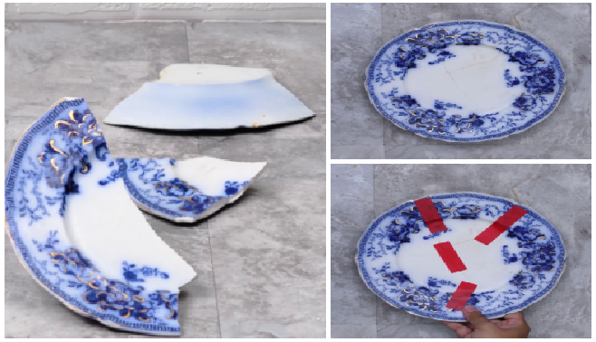 Ada Piring Pecah Jangan Langsung Di Buang, Ternyata Masih Bisa di ...