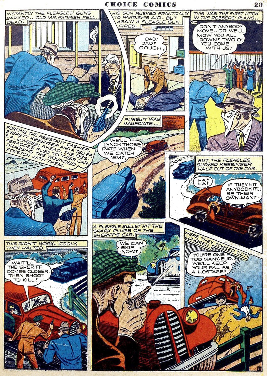 Pappy's Golden Age Comics Blogzine: Number 1639: Who were the Fleagles?