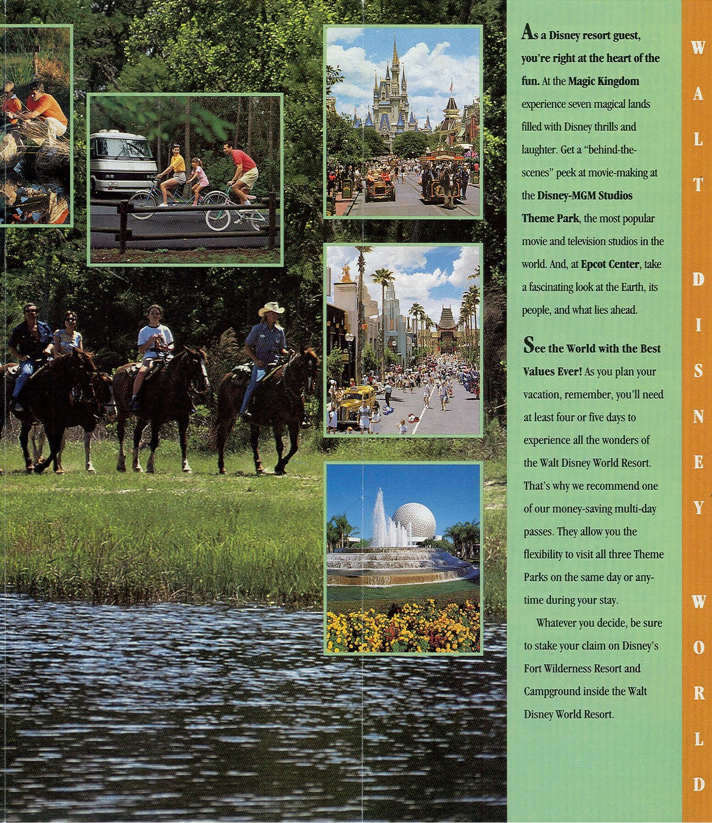 Disney Vacation Kingdom: Fort Wilderness Brochure