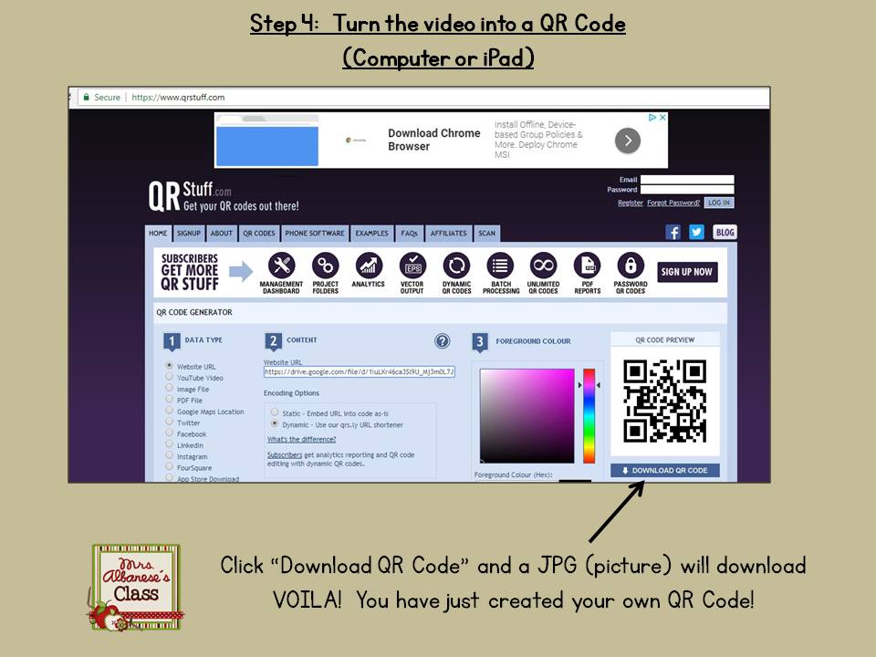 Using QR Codes in a Kindergarten Class...and making your own! | Mrs ...