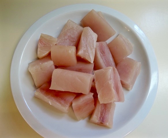 The Briny Lemon: Thai-Curry Fish with Baby Spinach