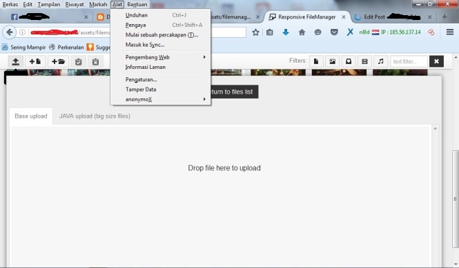 Cara Deface Website Dengan Teknik Responsive FileManager ~ Dark Binary Team