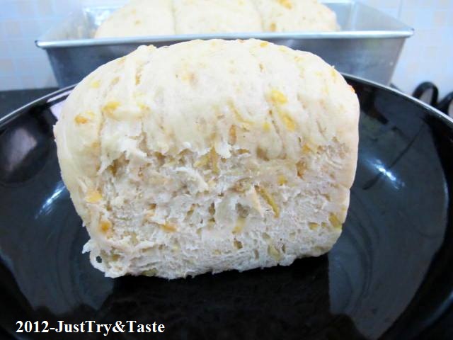 Obsesi Roti 16: Roti Kukus Ubi Jalar Isi Corned Beef | Just Try & Taste