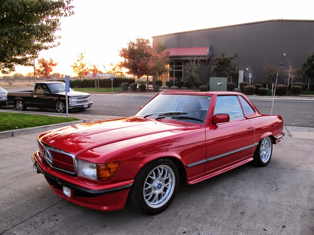 Mercedes-Benz W107 SL500 RED | BENZTUNING