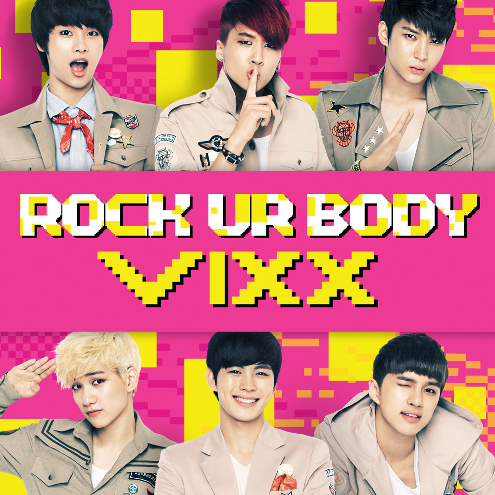 Kpop Lovers: VIXX - 'Rock Ur Body' 2nd Single Album