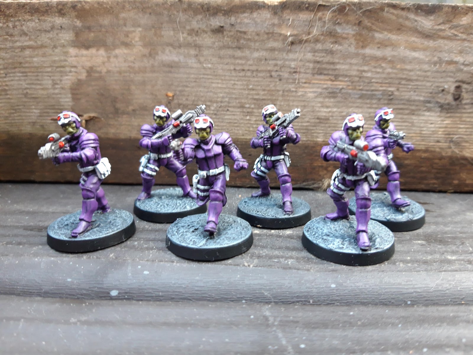 Brummie's Wargaming Blog: Alien Invasion Cast for 7TV