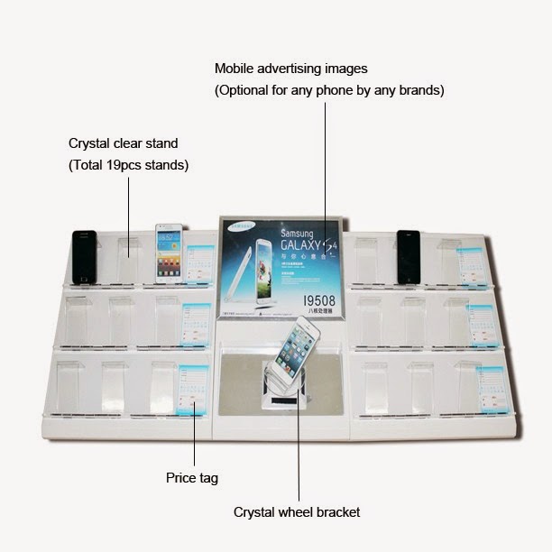 Manufacturing custom tablet stand with lock: 2014 Newest MDF mobile ...
