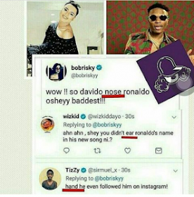 Welcome to Icechuks Blog : Lmao! Wizkid And Tizzy Gives An Epic ...
