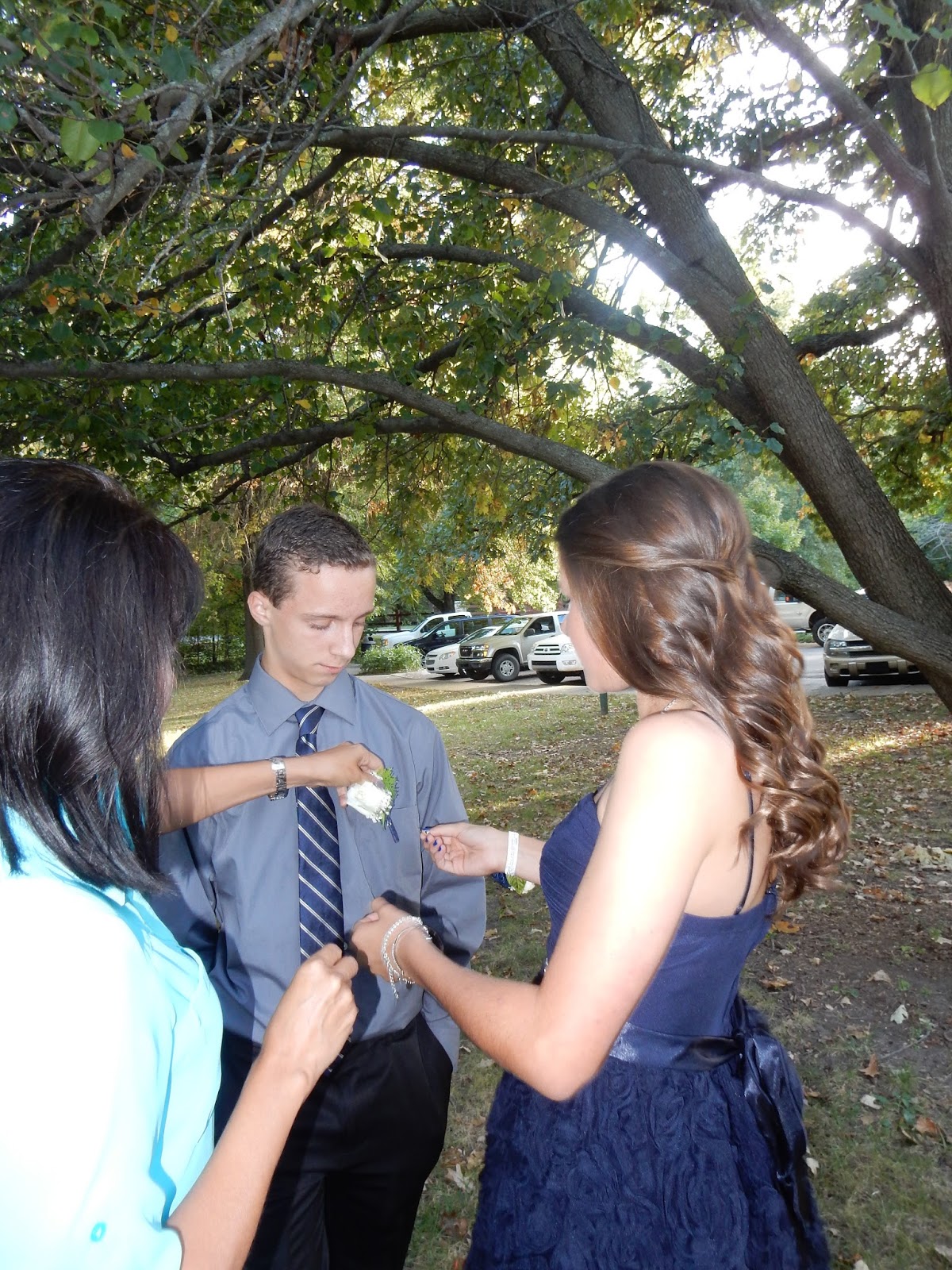 The Arnott Family Blog: Dylan's First Homecoming Dance