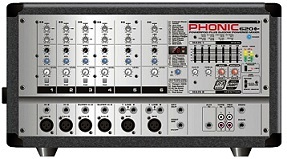 Schematic Diagrams: Phonic Powerpod 620 – circuit diagram – Powered Mixer