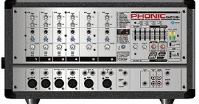 Schematic Diagrams: Phonic Powerpod 620 – circuit diagram – Powered Mixer