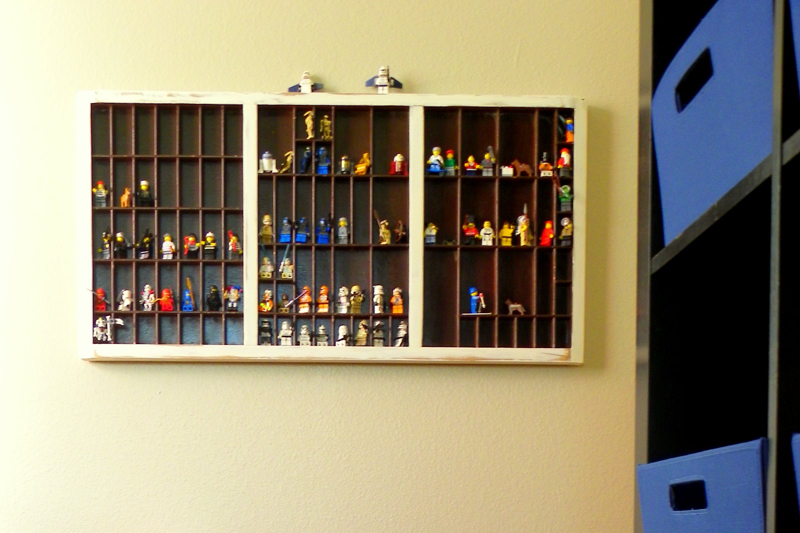 Days to Remember: Lego Display from Vintage Drawer