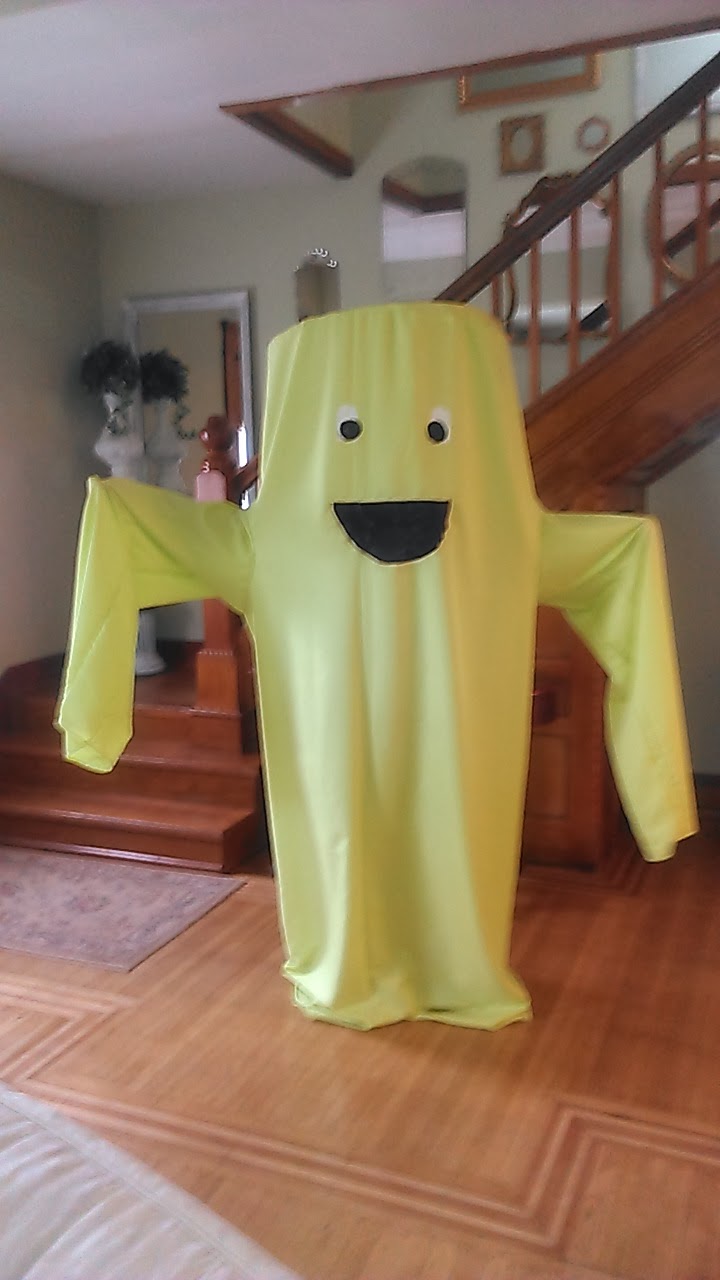 A Romantic Porch: Wacky Flailing Arms Windsock Man