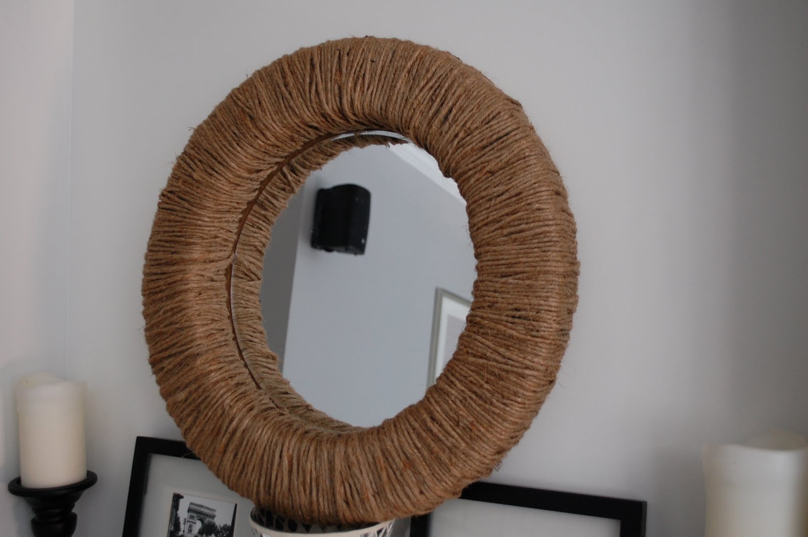 How Sweet It Is: DIY Jute Mirror Tutorial