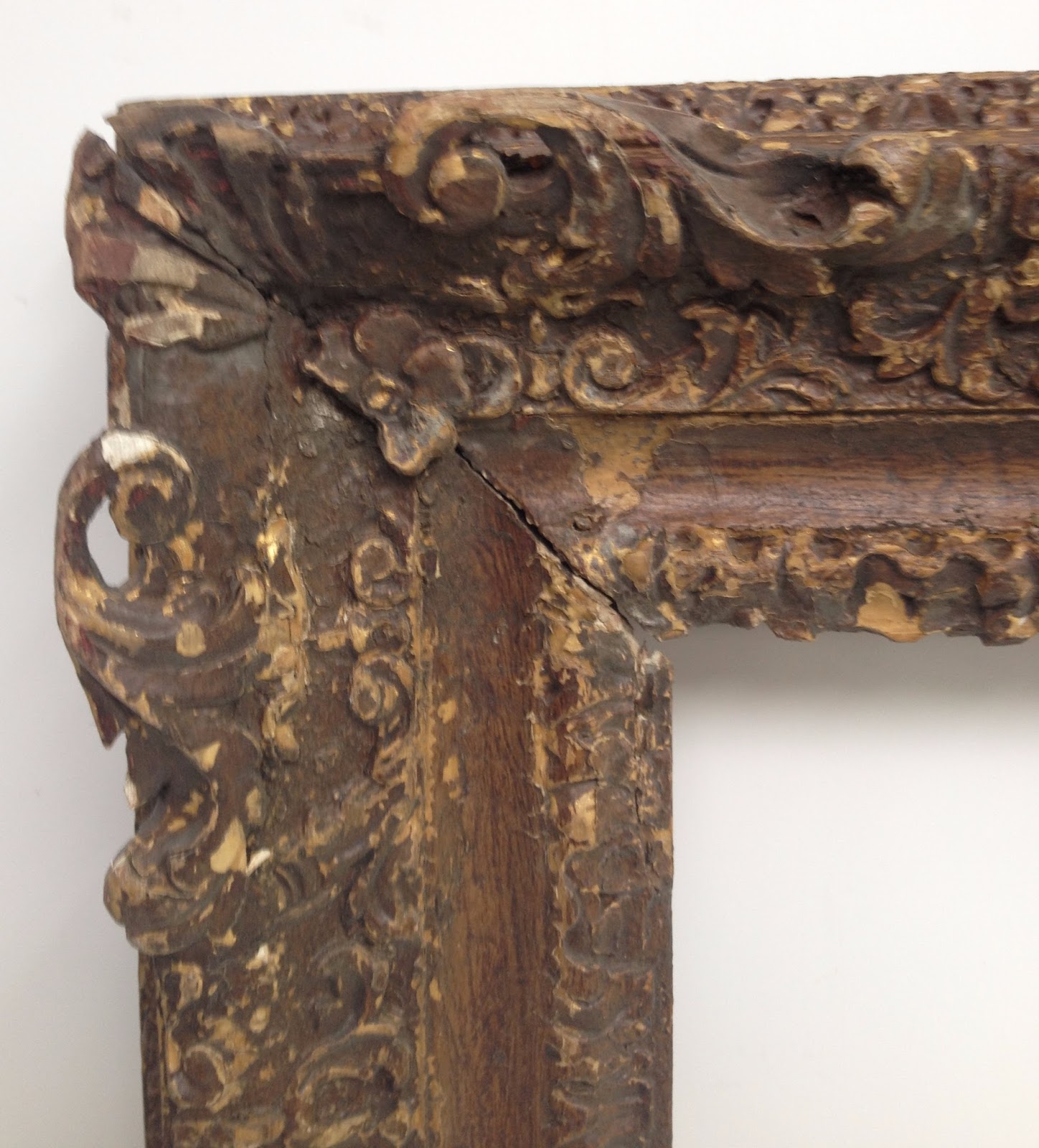 Antique Frame Sale: Carved 18th Century Frame