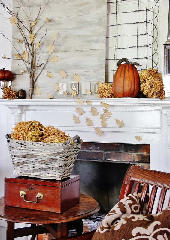35 Fabulous Fall Mantels - The Cottage Market