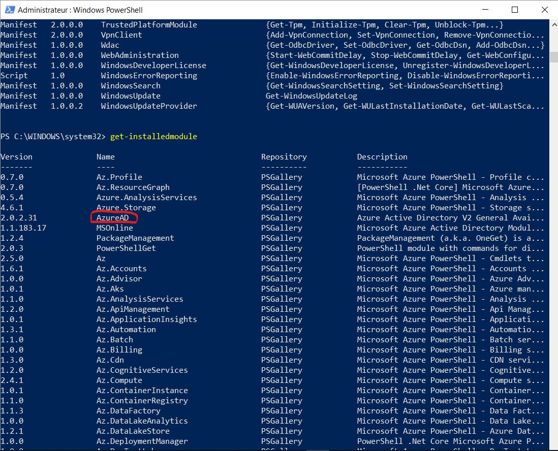 Azure And Co Create A User In Azure Active Directory Using Powershell Windows 10