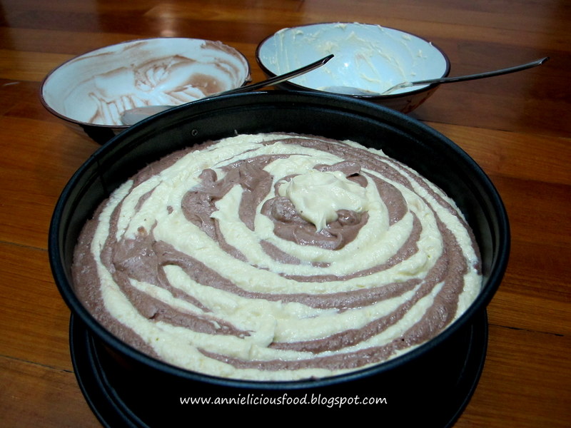 Annielicious Food: Zebra Cake (斑马蛋糕)