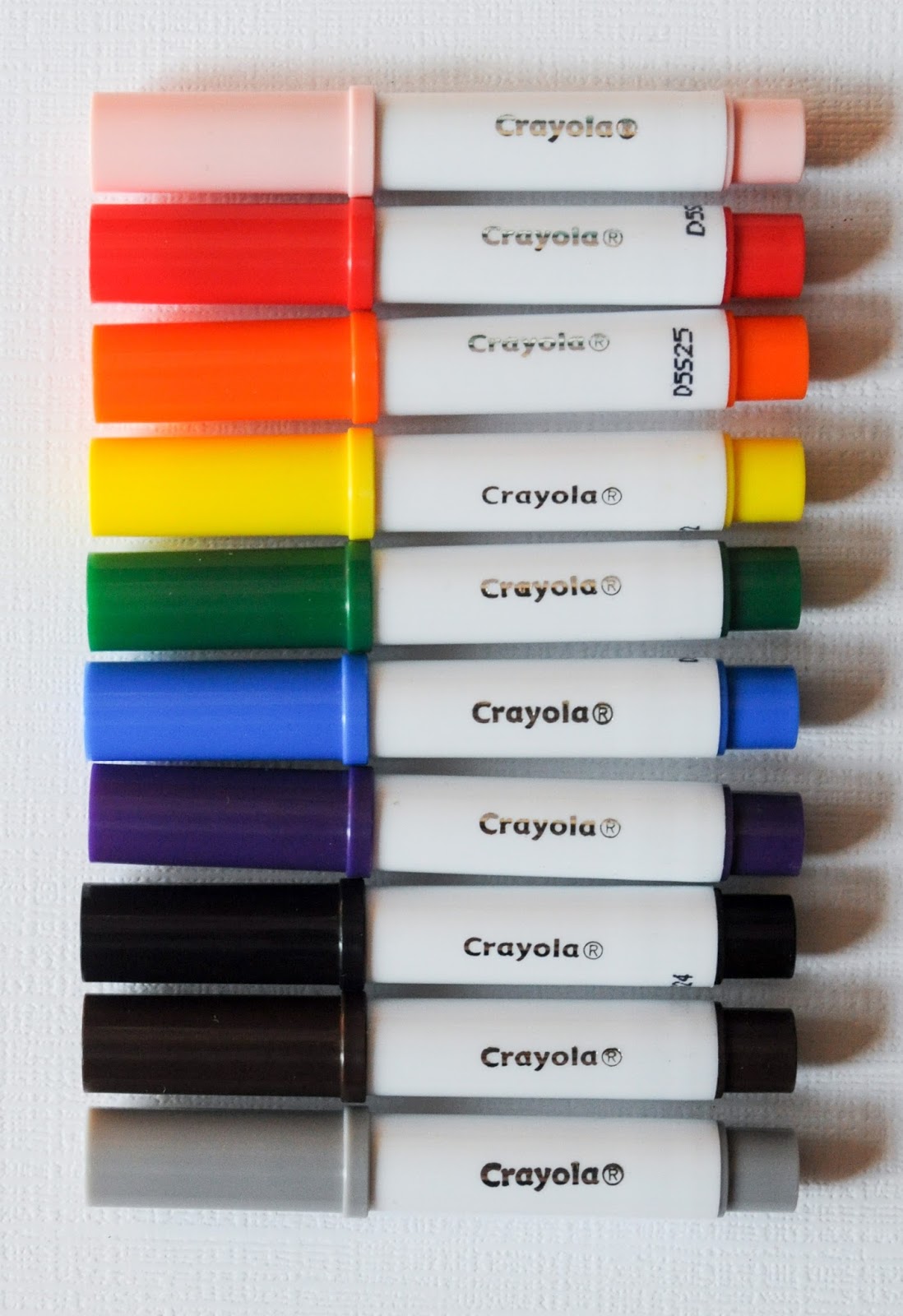 10 Count Crayola Mighty Marks Markers: What's Inside the Box | Jenny's ...