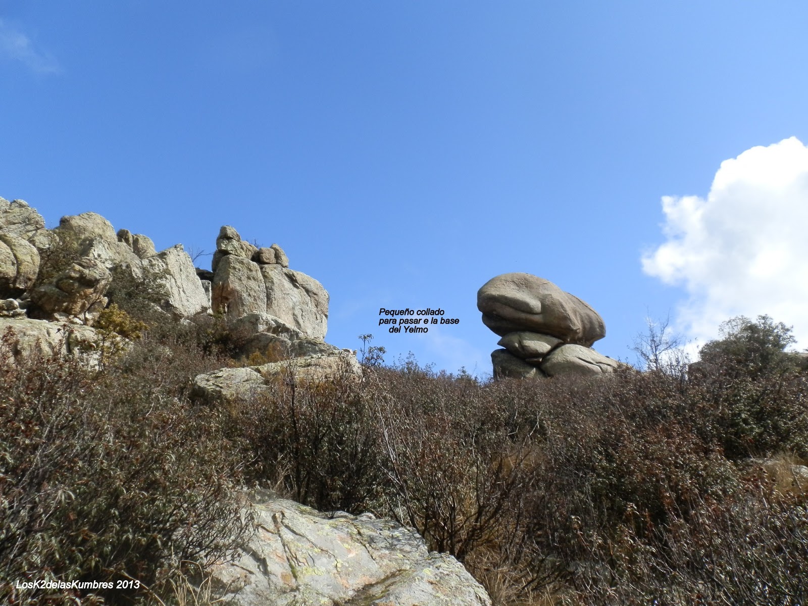 Ruta El Yelmo desde el Tranco, Rutas La Pedriza