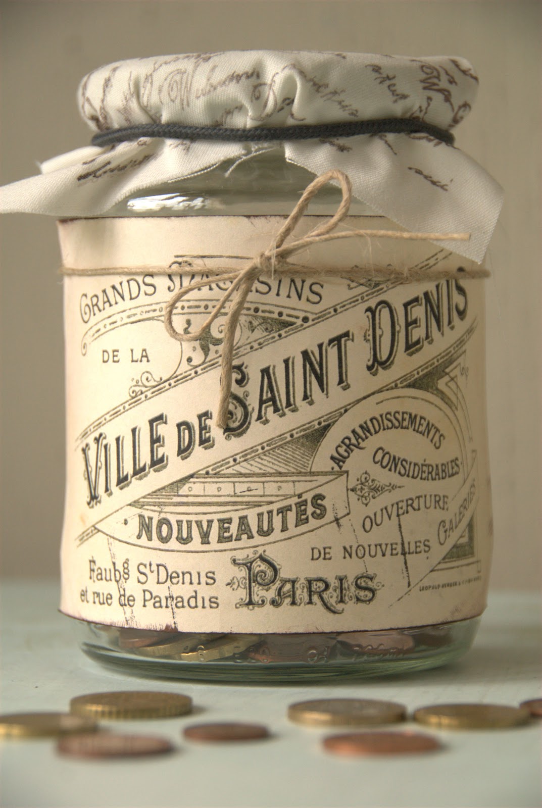 Jalien: DIY Brocante Spaarpot...