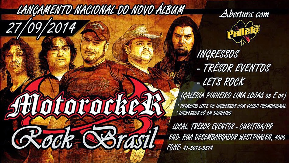 Motorocker lança novo álbum com show dia 27/09 | Metal Curitiba ...