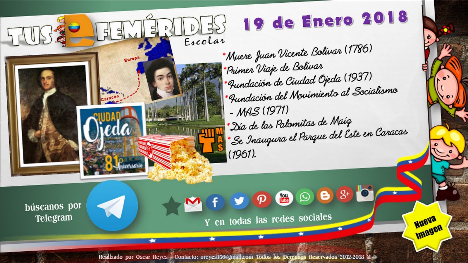 📚 Tus Efemérides Escolar 2012-2023 📅: Tus Efemérides Escolar 19 de ...