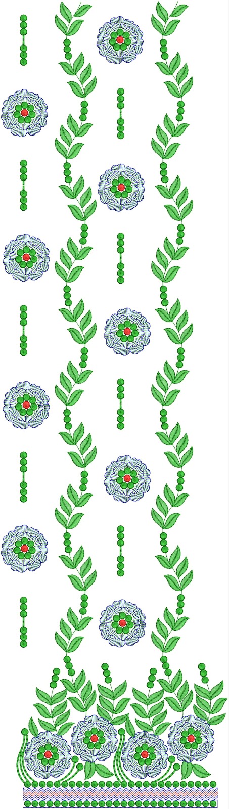 EmbDesignTube: Handwork All Over Fancy Embroidery Design
