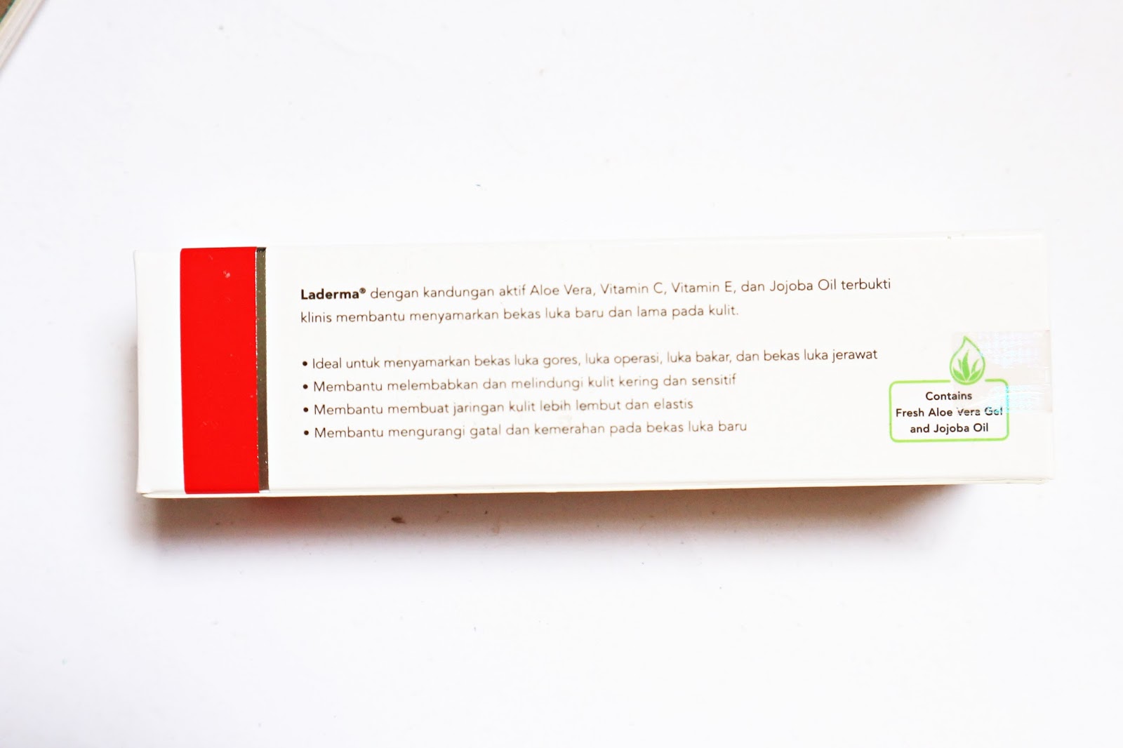 Review: Laderma Scar Repair Cream (Cream Penghilang Bekas Luka) - Ell's ...
